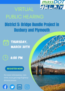 District 5: Bridge Bundle Design Public Hearing Duxbury and Plymouth ...