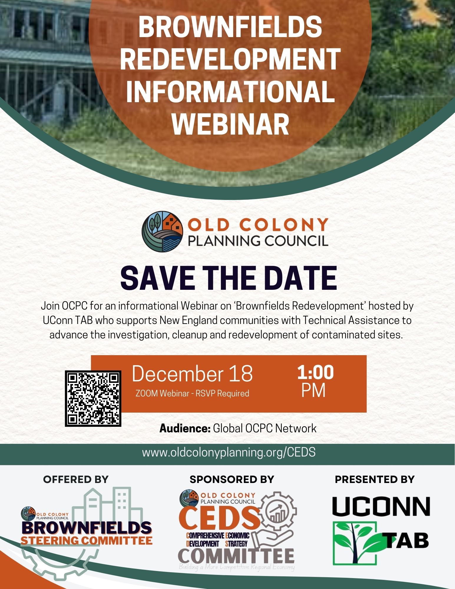 Brownfields Redevelopment Informational Webinar - Old Colony Planning