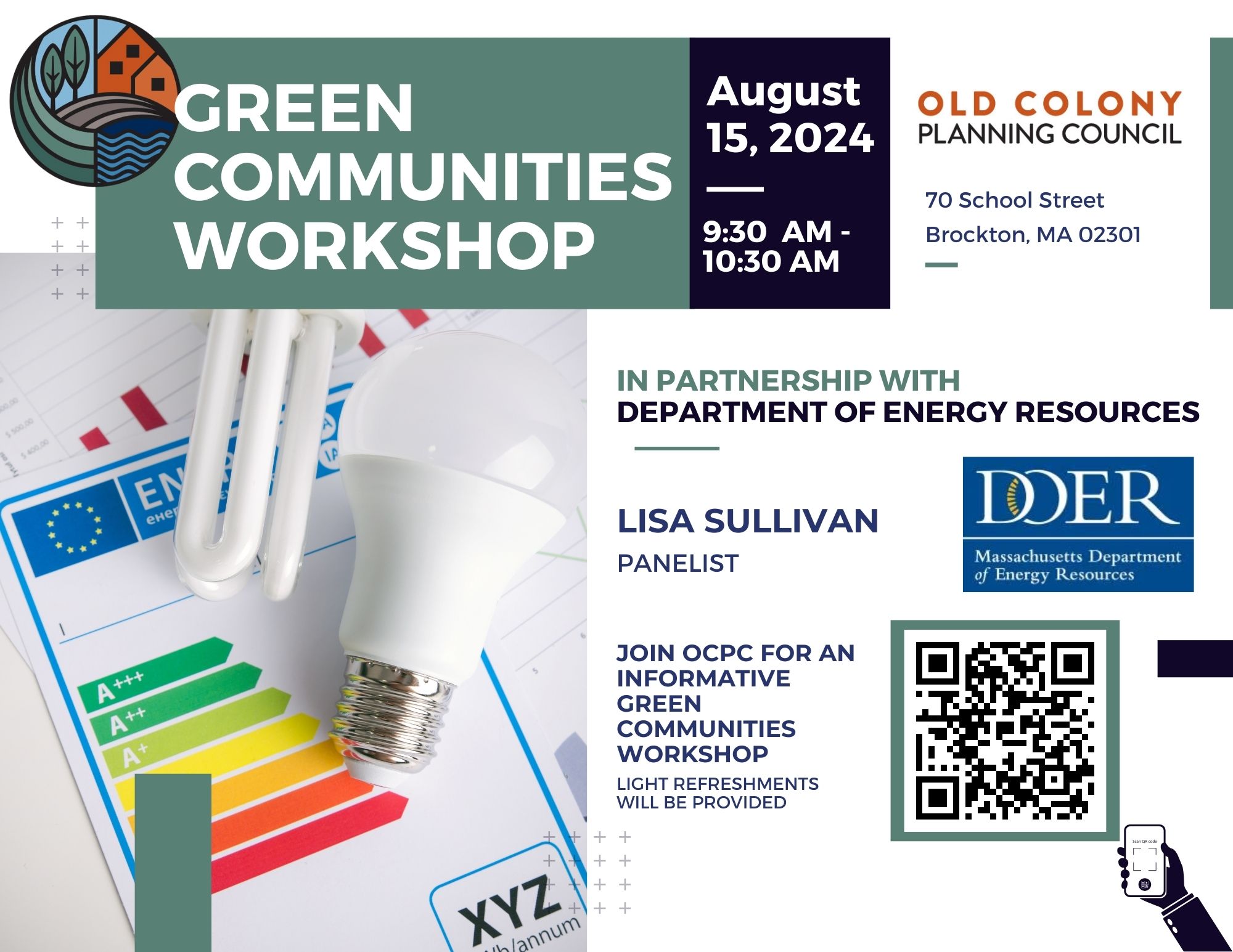 Green Communities Workshop - Old Colony Planning